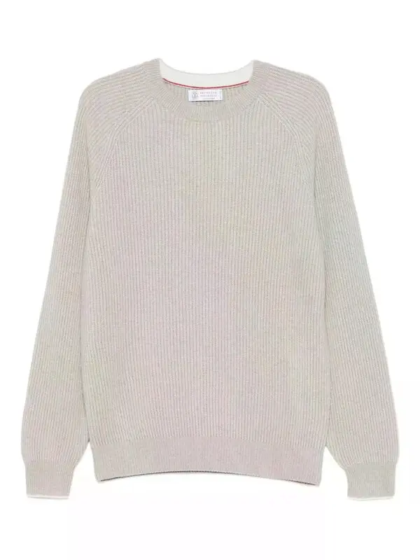 Brunello Cucinelli Cashmere Crew Neck Sweater