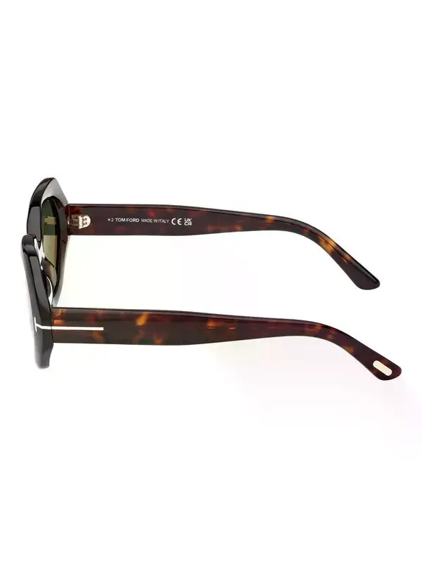 TOM FORD Geometric Frame Sunglasses
