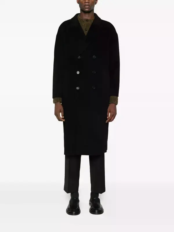 AMARANTO Double-breasted Coat