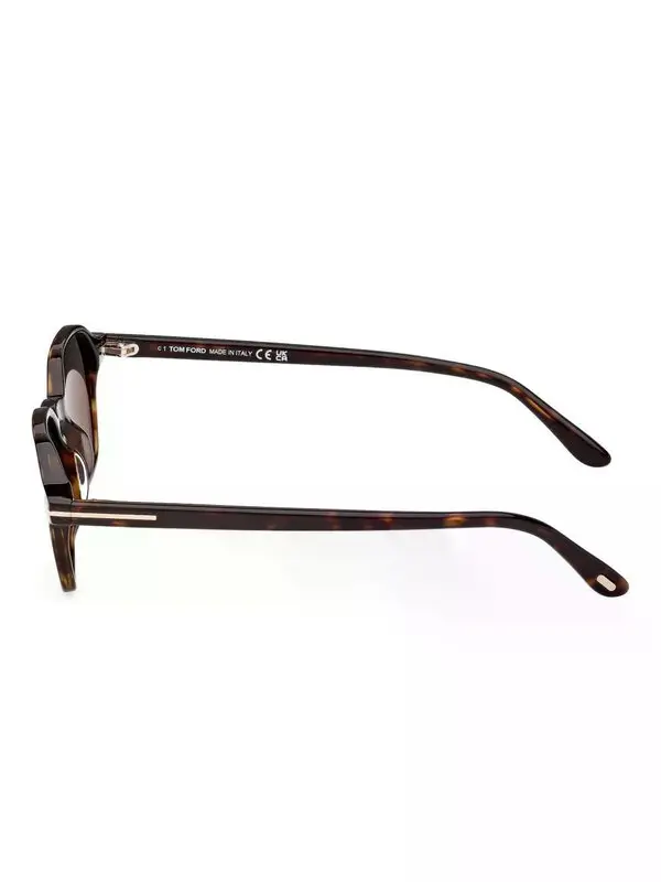 TOM FORD Geometric Frame Sunglasses