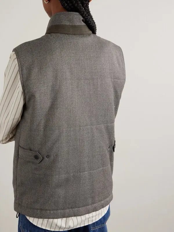 Purdey Eccleston Checked Padded Gilet