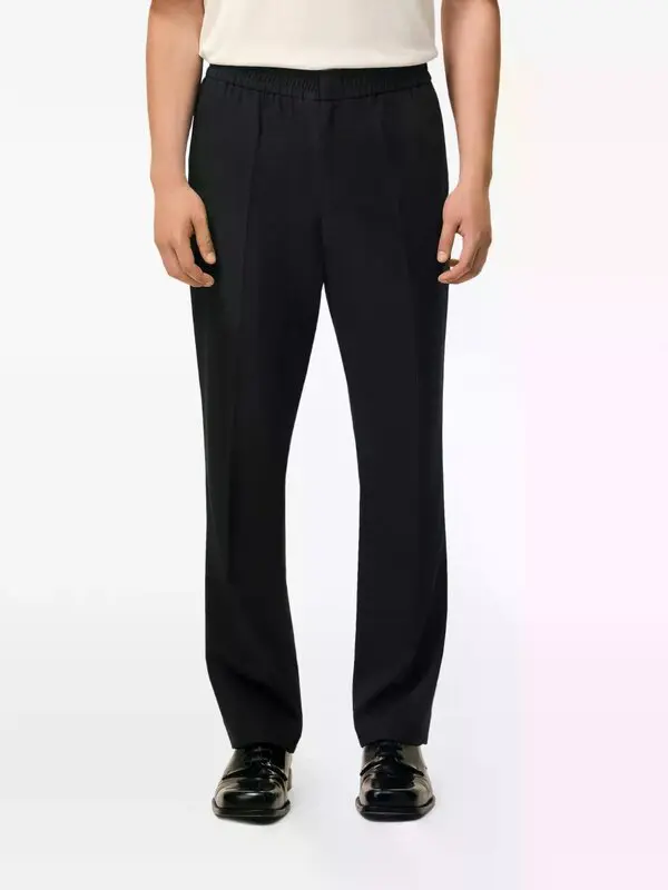 AMI Paris Wool Elasticated Waist Trousers