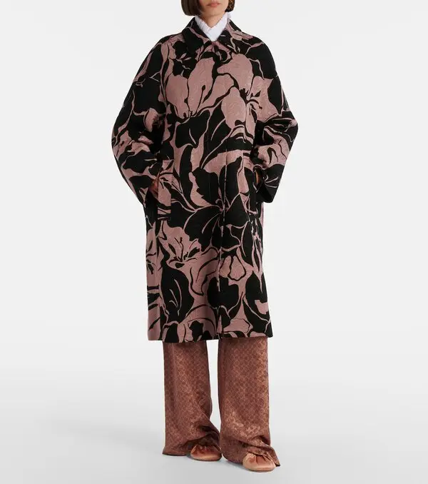 Dries Van Noten Floral Coat