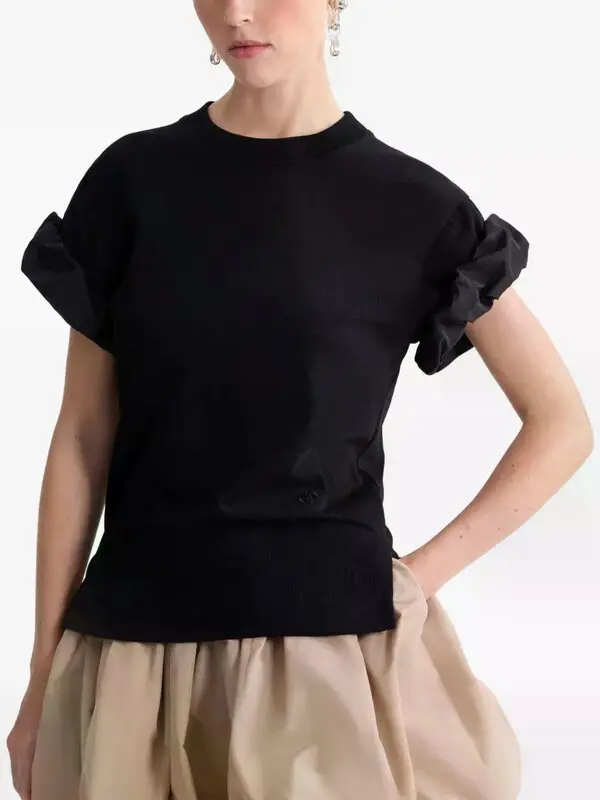 PATOU Faille Sleeves T-shirt
