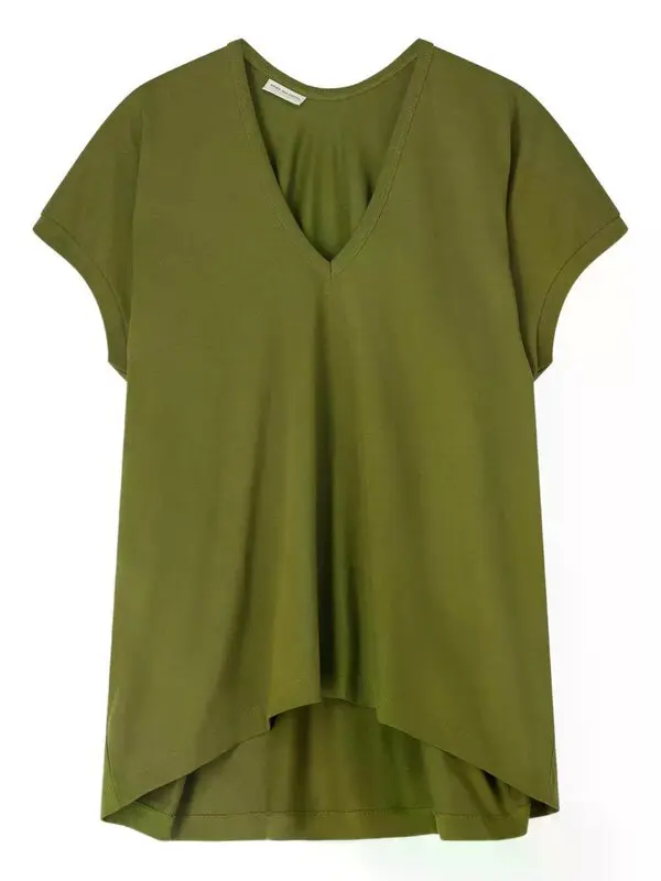 Dries Van Noten V-neck T-shirt - Green
