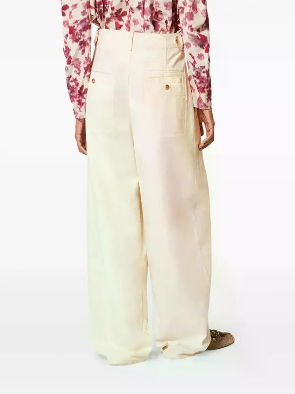 Isabel Marant Étoile X Irème Seam Detail Wide Leg Trousers