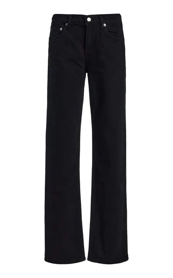 AGOLDE Stretch Low-rise Slim Jeans