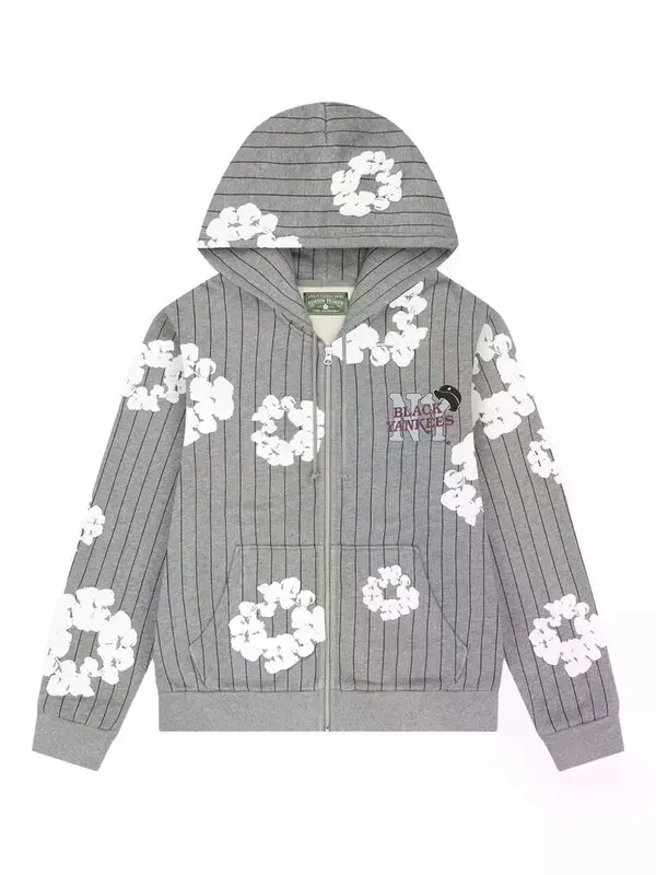DENIM TEARS Wreath Zip Hoodie