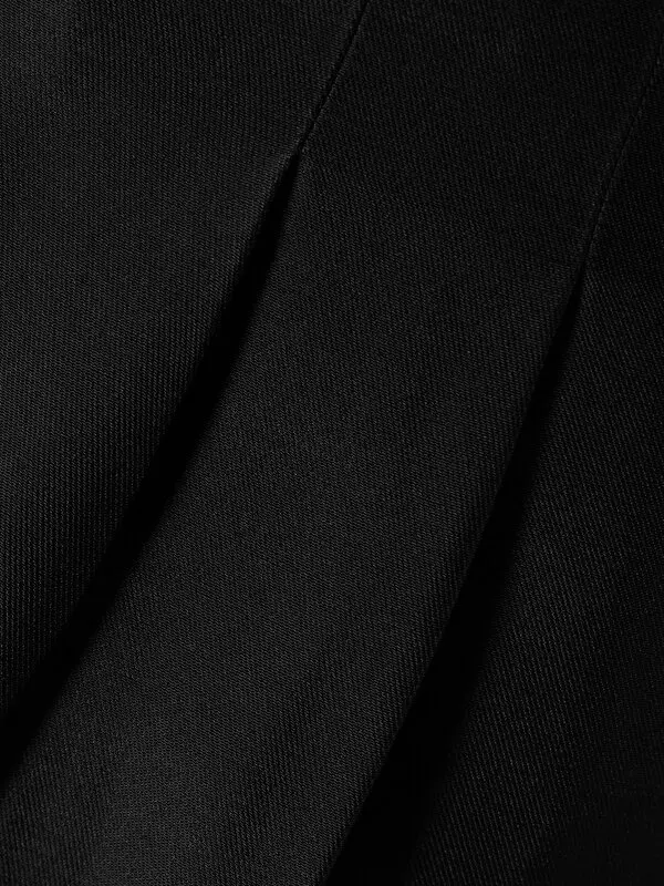 Staud Pierre Twill Wide-leg Trousers