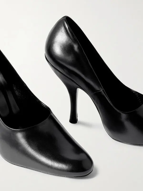JUDE Leather Pumps With Stiletto Heels
