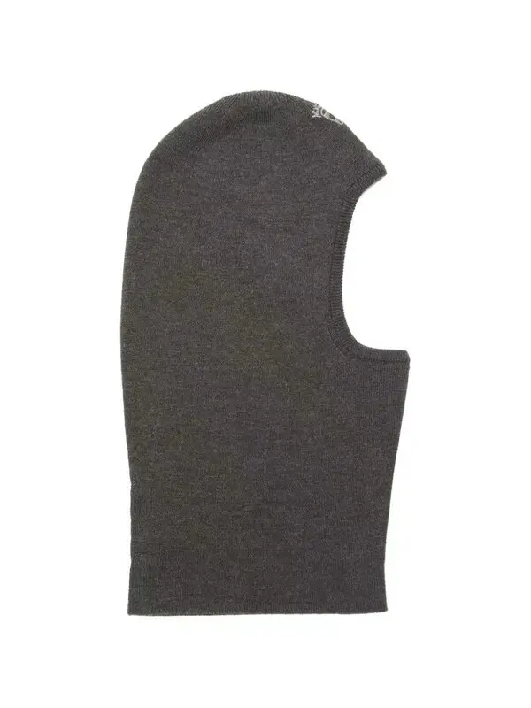 Acne Studios Bow-embroidery Balaclava - Grey