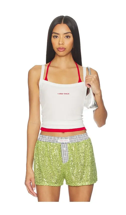HAND OVER Matt Tank Top
