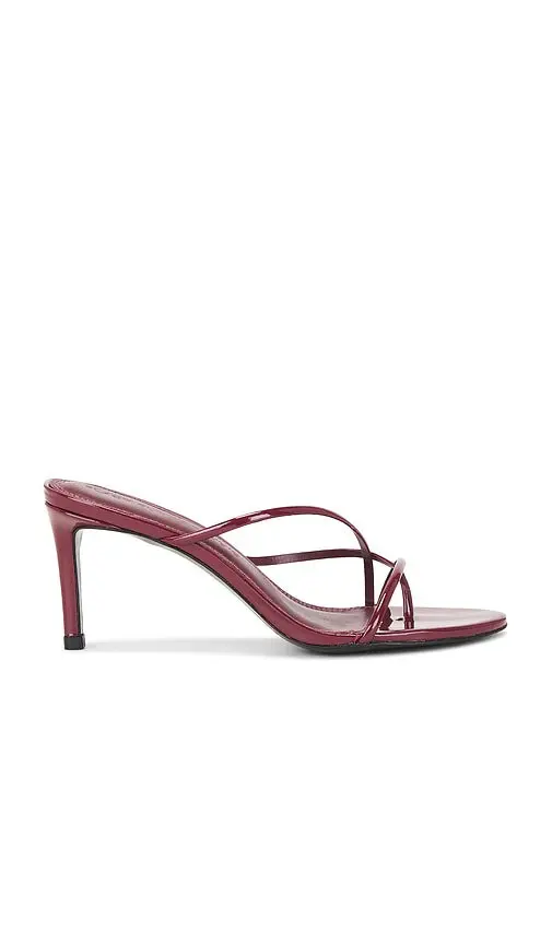 BLACK SUEDE STUDIO Carla 65 Mule - Red