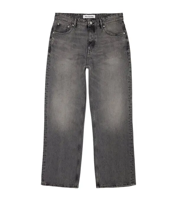 WON HUNDRED Genoa Straight Leg Jeans - Grey