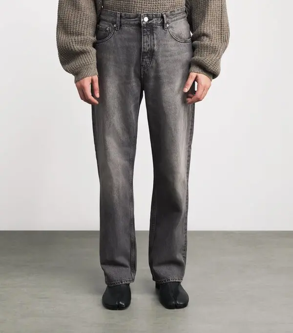 WON HUNDRED Genoa Straight Leg Jeans - Grey