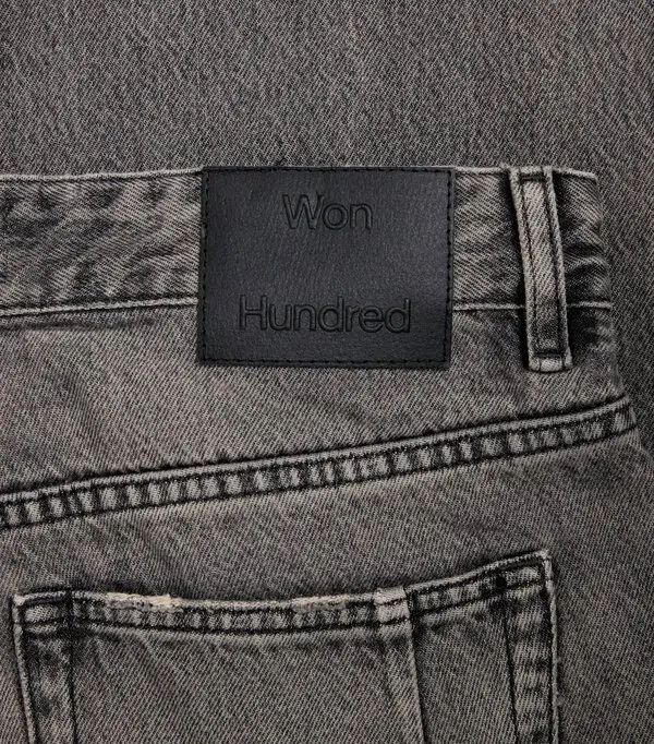 WON HUNDRED Genoa Straight Leg Jeans - Grey