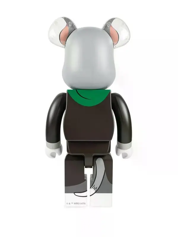 MEDICOM TOY X Tom And Jerry Tom In Hogwarts House Robe Be@rbrick 1000% Figure - Black