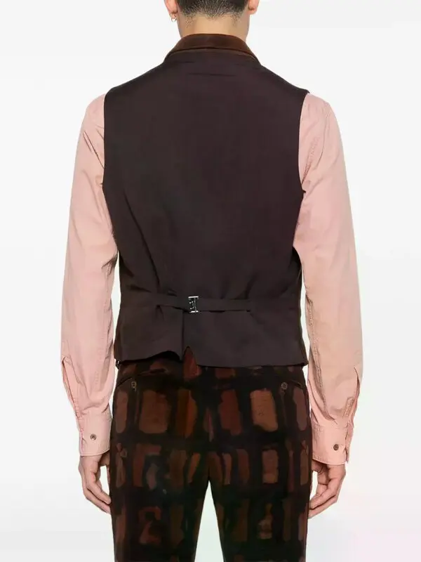 ROMEO GIGLI Two-tone Waistcoat