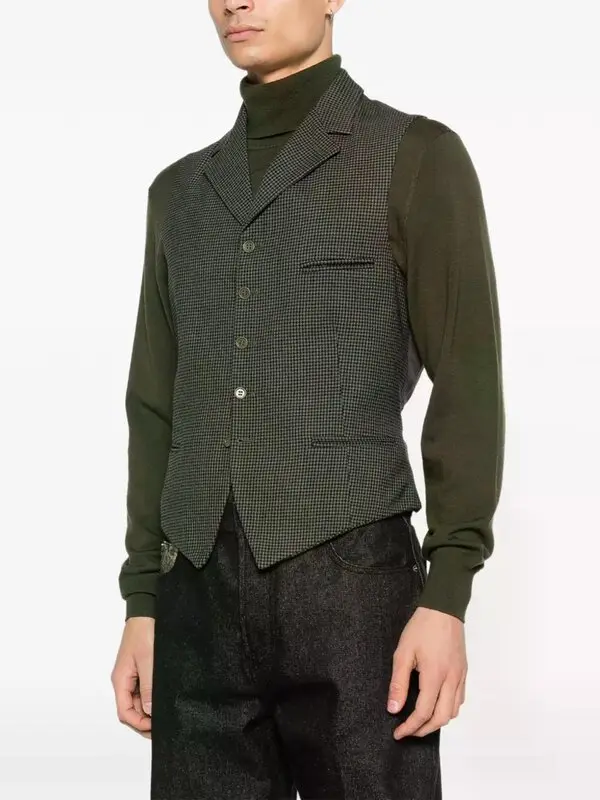 ROMEO GIGLI 1997-1998 Houndstooth Waistcoat