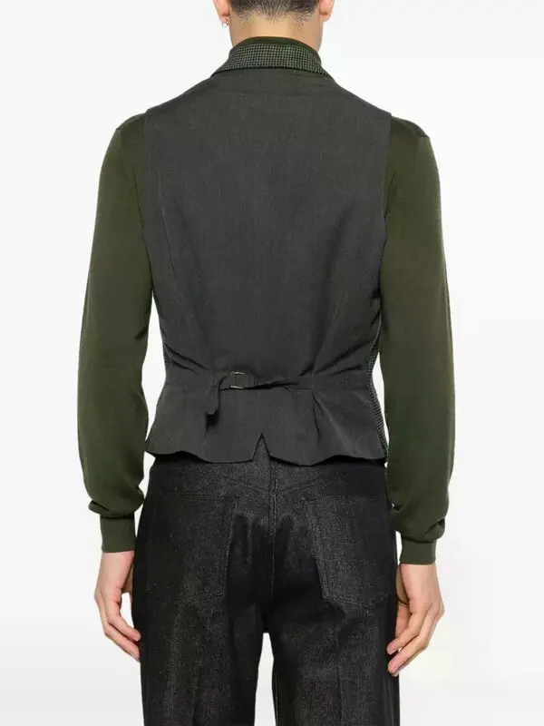 ROMEO GIGLI 1997-1998 Houndstooth Waistcoat