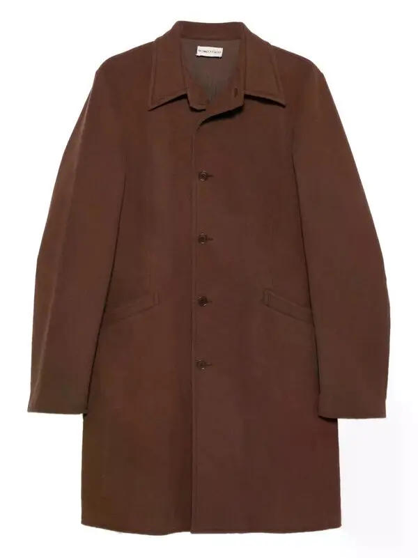 ROMEO GIGLI 1990s Single-breasted Coat - Brown