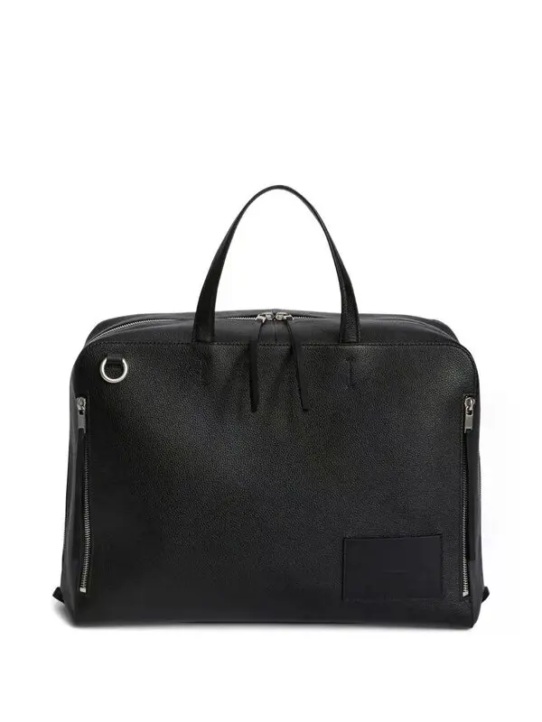 JIL SANDER Grained Leather Briefcase