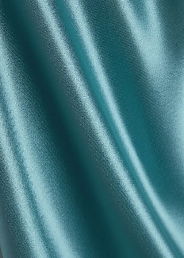 Galvan Valletta Satin Maxi Dress