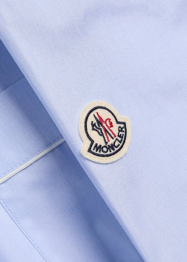 Moncler Logo-appliquéd Cotton Shirt