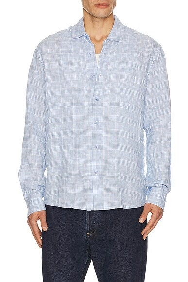 Onia Linen Long Sleeve Shirt