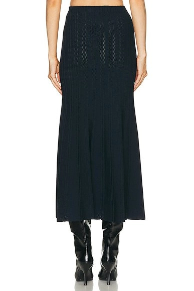 Adam Lippes Lyra Skirt - Navy