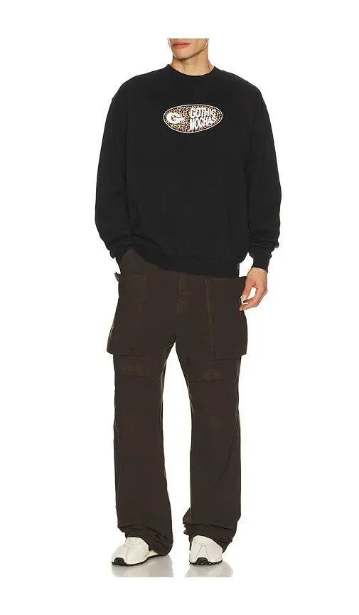 GOTHICMOCHAS Pill Crewneck Sweatshirt - Black