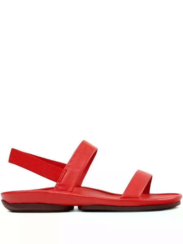 Camper Right Isla Elastic Strap Sandals - Red