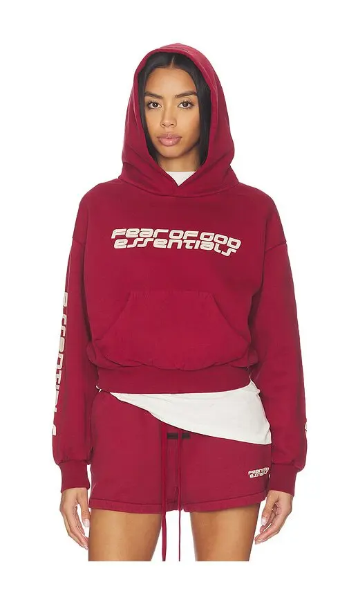 Fear Of God Classic Cropped Hoodie