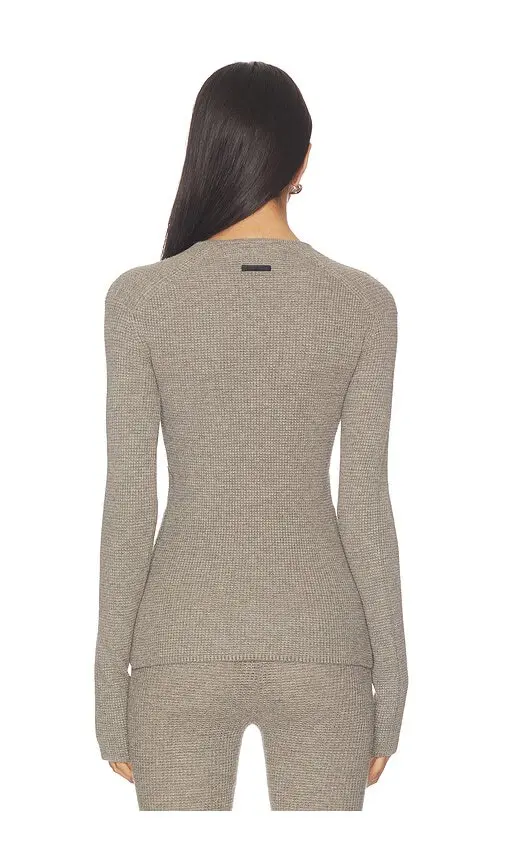 Fear Of God Waffle Long Sleeve Top