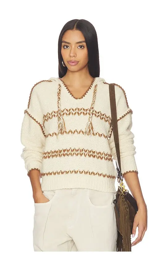 Isabel Marant Étoile Romera Hooded V-neck Sweater