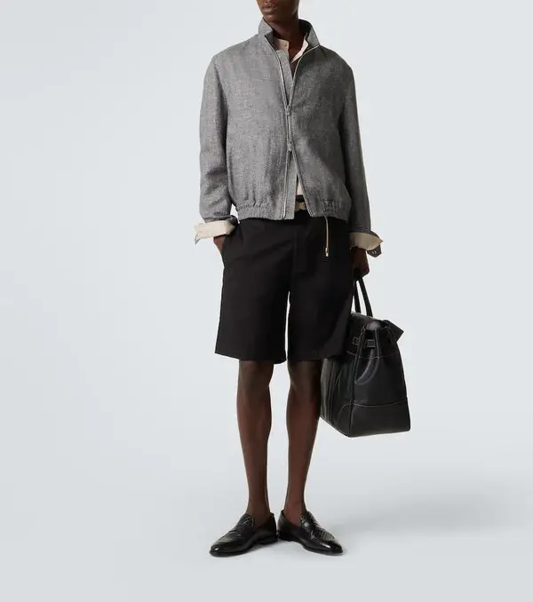 Brunello Cucinelli Cotton-blend Bermuda Shorts