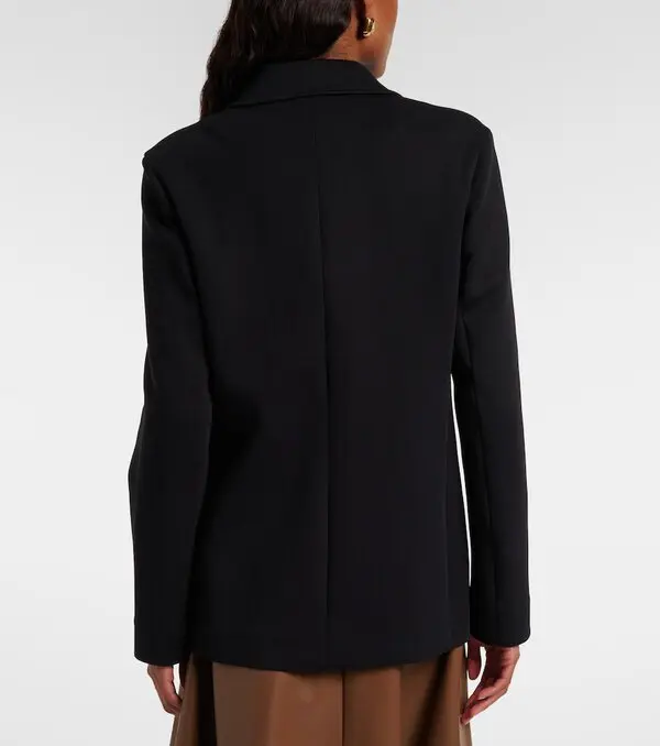 Max Mara Matollo Cotton-blend Jersey Blazer