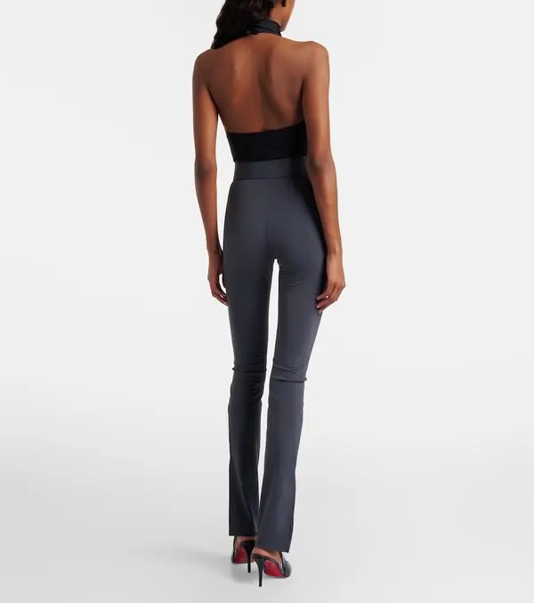 COURREGES Belted Jersey Pants