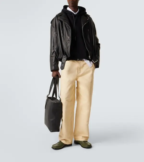 Loewe Anagram Cotton Jersey Hoodie