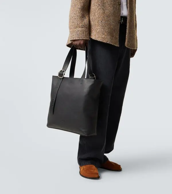 Loewe Loop Leather Tote Bag