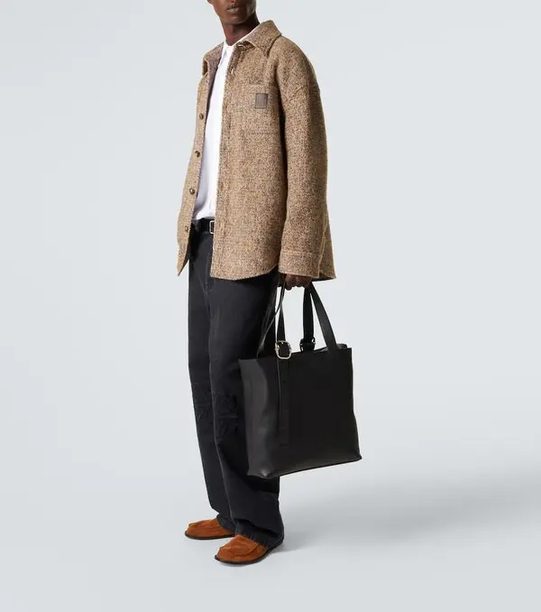 Loewe Loop Leather Tote Bag
