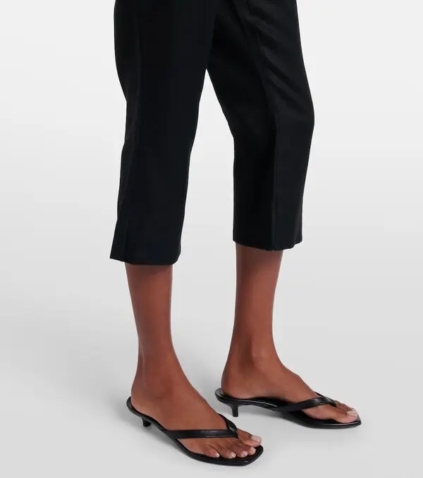 Faithfull The Brand Linen Capri Pants
