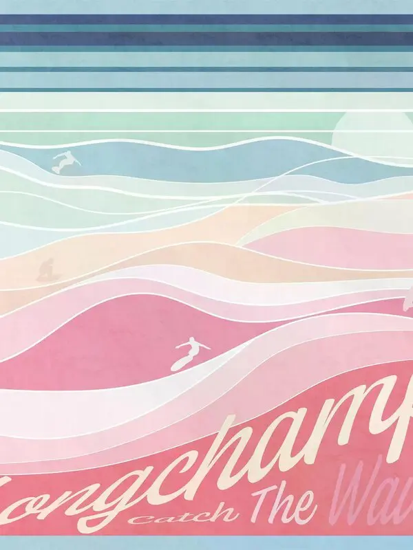 Longchamp En Pleine Vague Silk Scarf