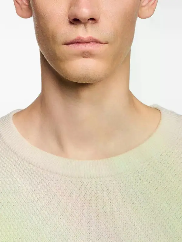 Sandro Seed-stitch Wool Crew Neck Sweater