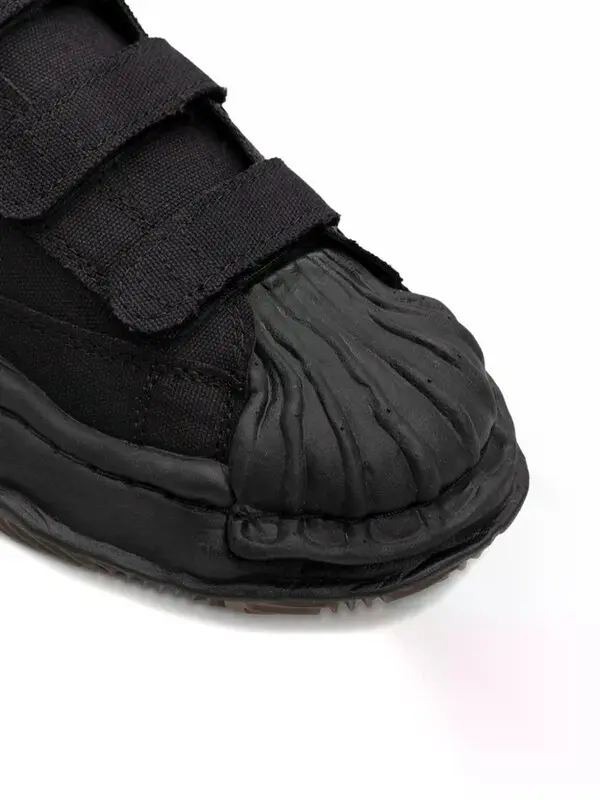 Mihara Yasuhiro Blakey Touch-strap Sneakers - Black