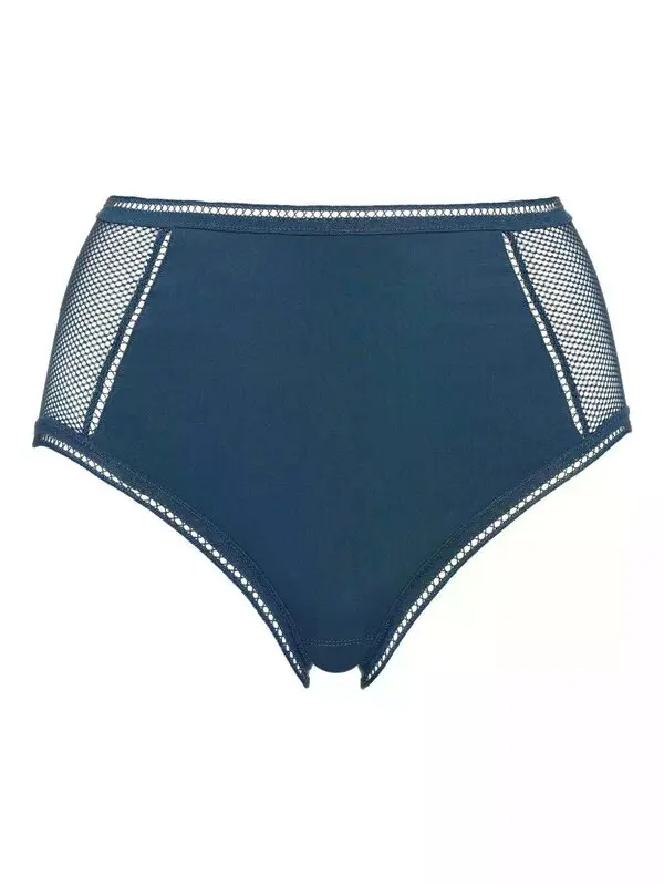 ERES Lotus High-waisted Briefs - Blue
