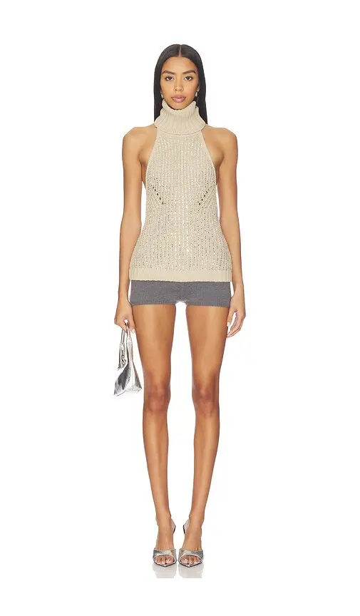 Retrofete Veneta Knit Top - Tan