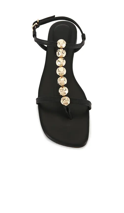 Simkhai Amaya Leather Thong Flat Sandal