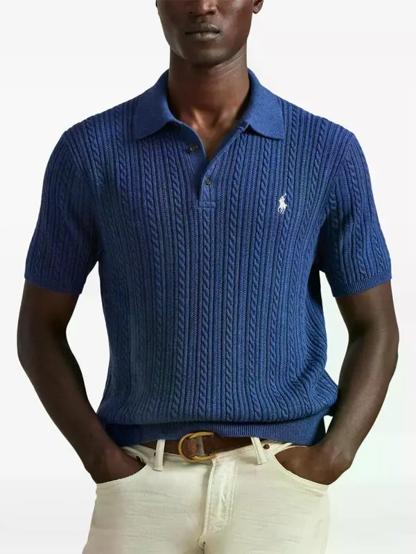 Polo Ralph Lauren Cable-knit Polo Shirt