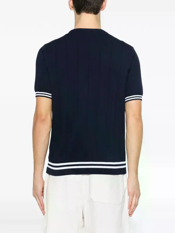 PANICALE Striped T-shirt - Blue